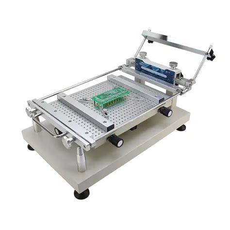 Ptr C300 Manual Pcb Solder Paste Printer Precision And Efficiency