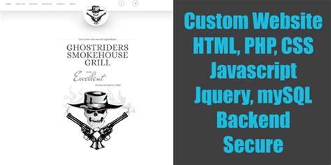 Create A Custom Website For You Html Css Javascript Php By Clrhc