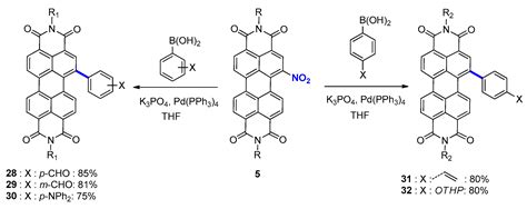 Nitro Perylenediimide An Emerging Building Block For The Synthesis Of