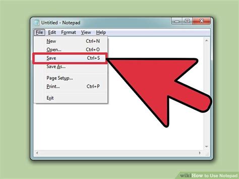 How To Use Notepad With Pictures WikiHow