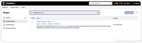 Jenkins整合owasp Dependencycheck实现sca Ew帮帮网