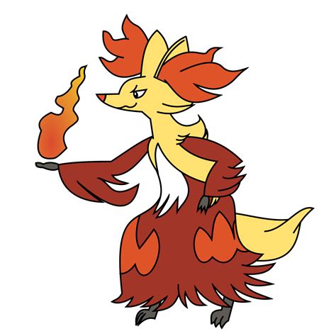 Delphox Pokemon PNG Images Transparent Free Download