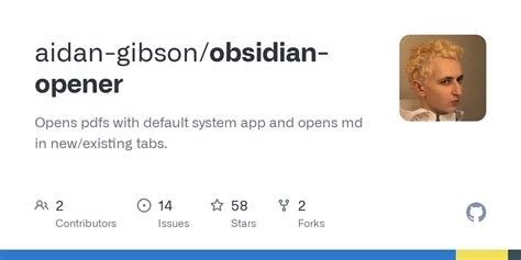 Github Aidan Gibsonobsidian Opener Opens Pdfs With Default System App And Opens Md In New