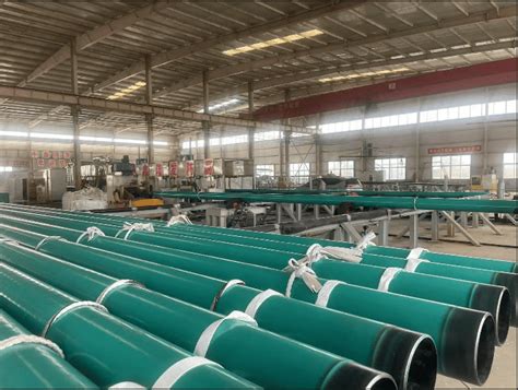 Fusion Bonded Epoxy Coated Steel Pipe Od 60 3000 Mm Be Ends Landee