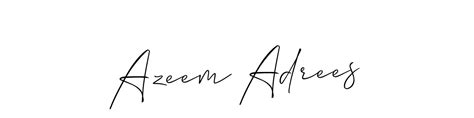98 Azeem Adrees Name Signature Style Ideas Professional Name Signature