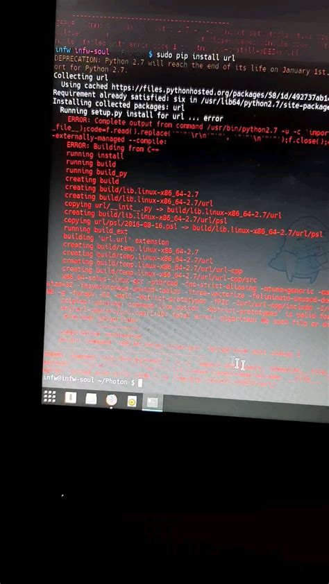 Anyone Can Explain This Pip Error Rsolusproject