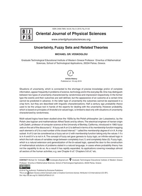 PDF Uncertainty Fuzzy Sets And Related Theories