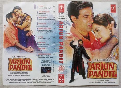 Arjun Pandit Hindi Audio Cassette By Dilip Sen Sameer Sen Tamil Audio Cd Tamil Vinyl Records
