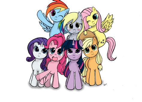Mlp Mane 6 Vector