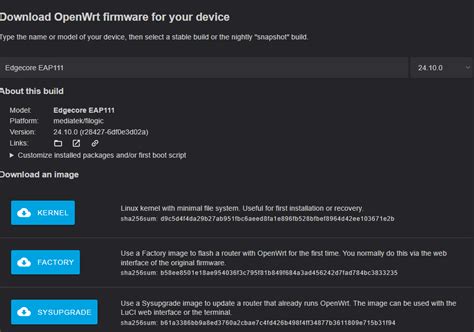 eap111 openwrt installation installing and using openwrt openwrt forum