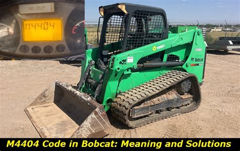 Bobcat M4404 Code Understanding Diagnostics And Prevention
