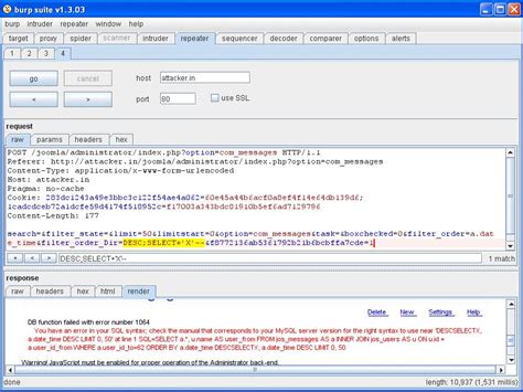 Cve 2010 4166 Multiple Sql Injection Vulnerabilities In Joomla 15x