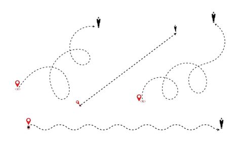 Route Dash Arrow Images Free Download On Freepik