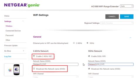 Unable To Detect Range Extender Network Name SSID NETGEAR Support