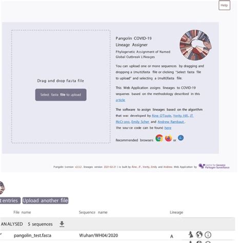 Pangolin Web Application Interface A The Image Shows The Landing Page
