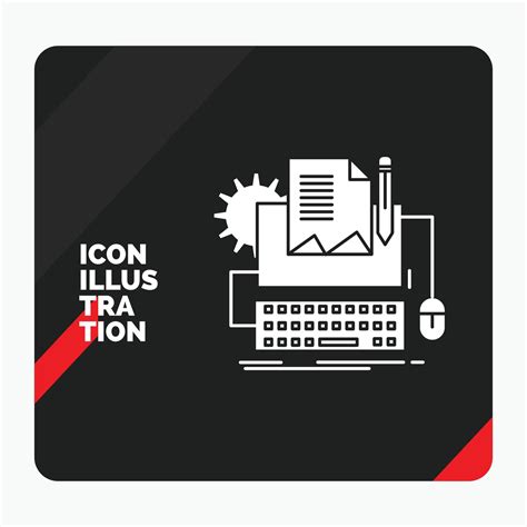 Red And Black Creative Presentation Background For Type Writer Paper Computer Paper Keyboard