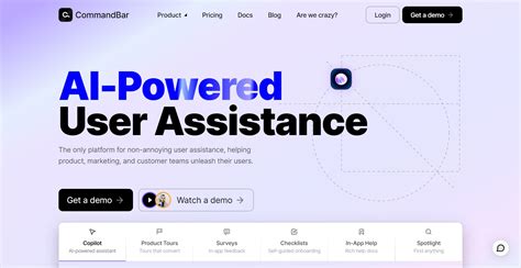 CommandBar New Tool Features Pricing More 2025