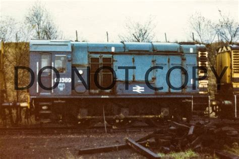 Uk Diesel Train Railway Photograph Of Class 08 08389 Loco Rm08 64 £1 70 Picclick Uk