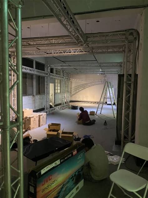 展場造型truss結構 阡景燈光音響 展覽工程