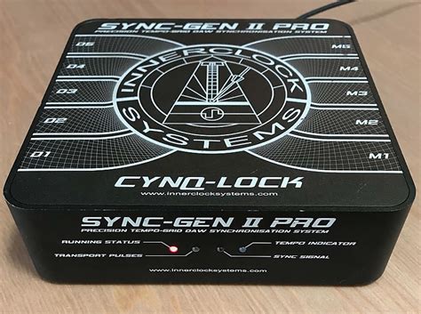 Innerclock Sync Gen II Pro Midi Din Sync Interface Noir Reverb