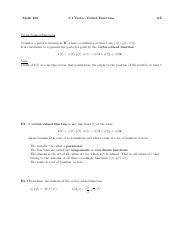 Understanding Vector Valued Functions In R A Comprehensive Course Hero