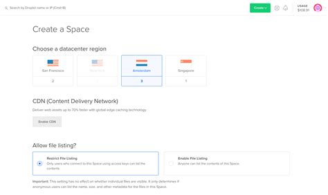 DigitalOcean Spaces Storage Provider SpinupWP