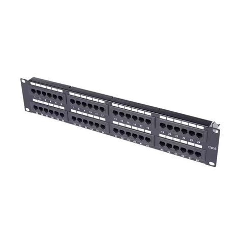 48 Port Patch Panel Cat5e 6 Utp Metal Frame Bolein