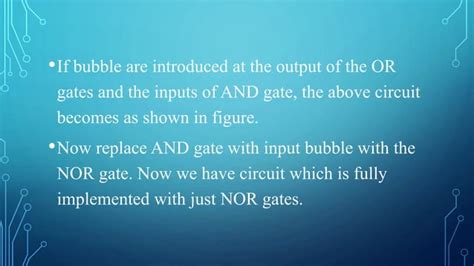Nand And Nor Implementationpptx