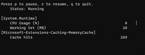 Let Consumers Of MemoryCache Access Metrics Issue 50406 Dotnet