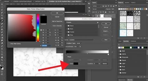 How To Create Marble Texture Pattern In Photoshop Lemon Paper Lab