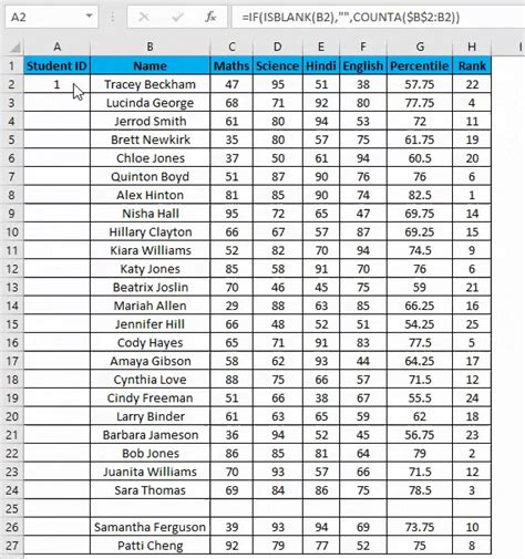 Numbering In Excel Methods To Add Serial Numbers In Excel