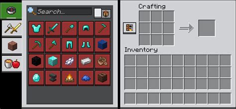 Bedrock Preview UI JAVA EDITION Minecraft Texture Pack
