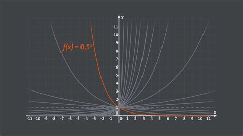 Funktionsgraphen Der Exponentialfunktionen Alpha Lernen Erklärt Mathe Youtube
