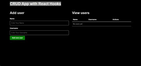 GitHub M Junaid95 CRUD App With React Hooks CRUD App With React Hooks