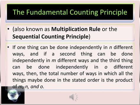 The Fundamental Counting Principle PPTX