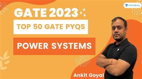 Top 50 Gate Pyqs Power Systems Gate 2023 Ankit Goyal Youtube