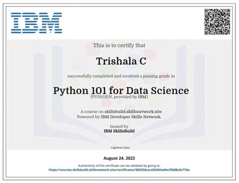 Trishala C On Linkedin Pythonprogramming Dsatm