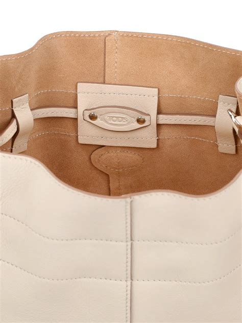 Tods Mini Dbs Leather Bucket Bag Tods