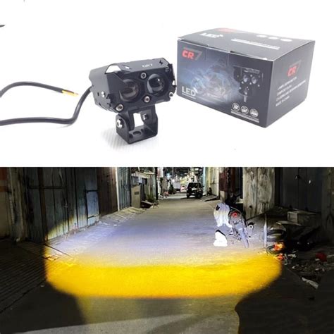 Jual Lampu Tembak Led Sql Dua Mata Cr7 Waterproof Shopee Indonesia