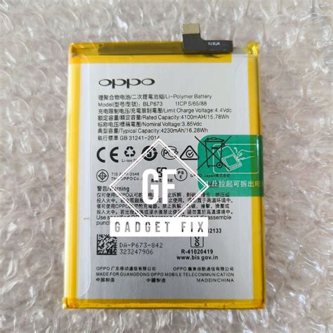 Jual Baterai Batre Blp Original Oppo A Cph Cph Cph Battery Shopee Indonesia