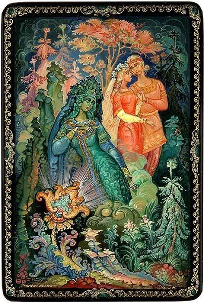 Laurel Long Fairytale Art Russian Folk Art Fairytale Illustration