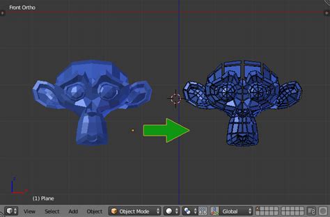 How To Turn Face From Existing Mesh Into New Mesh Blender Stack Exchange