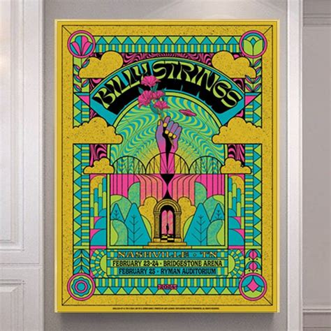 Billy Strings 2024 Poster Sold By Late Night Dacie Sku 155864623