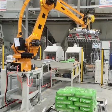 Intelligent Machine Palletizing Robot Arm With Advanced Technology Palletizing Robot And