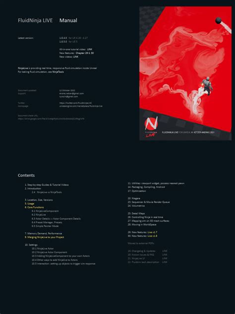 Fluid Ninja Live Manual Pdf 3 D Computer Graphics Computing