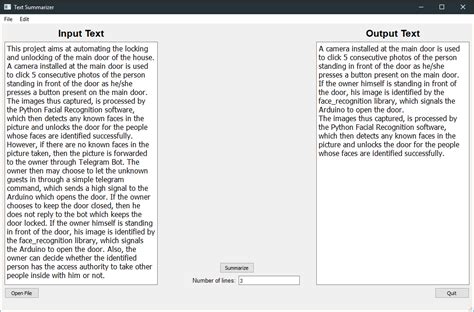 GitHub Animikhaich Simple Text Summarizer This Is A Simple Text