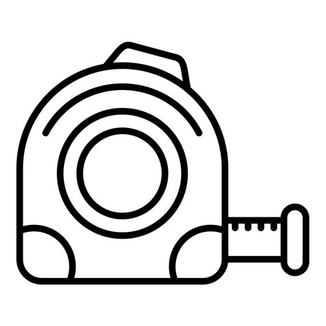 Measuring Tape Line Icon 14728513 Vector Art At Vecteezy
