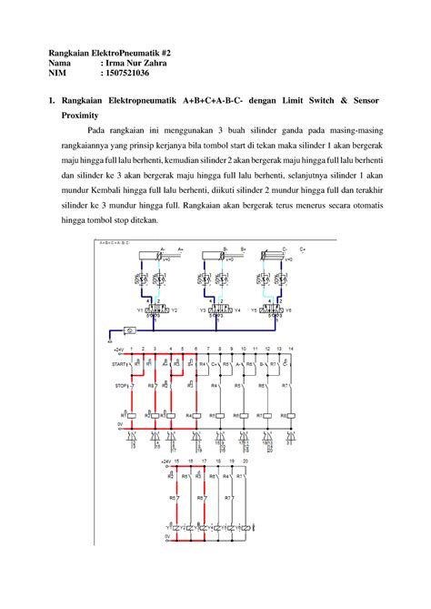 Laporan Rangkaian Elektro Pneumatik 2 Rangkaian Elektropneumatik