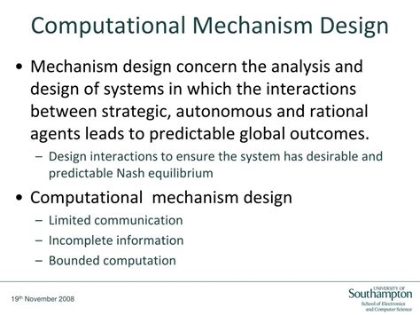 Ppt Agent Based Decentralised Control Of Complex Distributed Systems