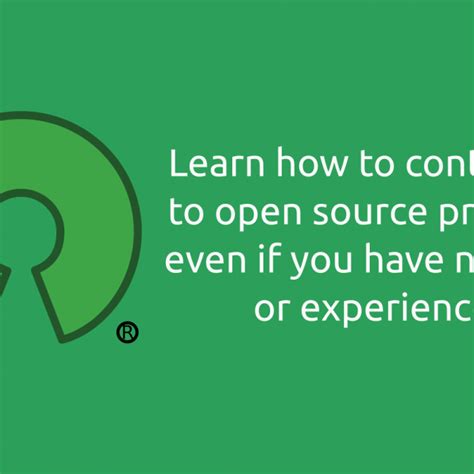 list of articles about contributing to open source